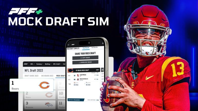 PFF's Mock Draft Simulator: Trade players, picks and mock seven rounds ...